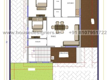 24×30 ft house plan
