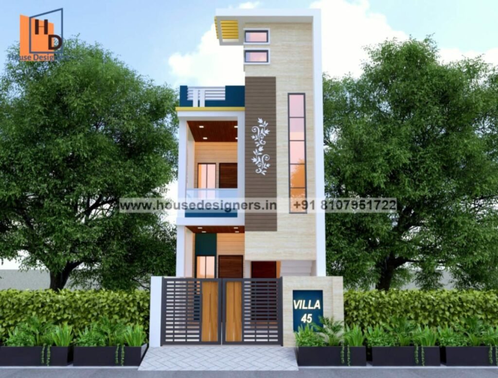 elevation design 2 floor