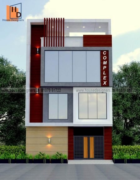 Acp and Hpl sheet elevation design for house and shop 2026