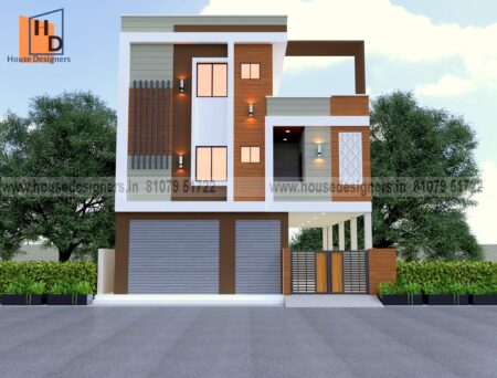 modern 3 floor house design