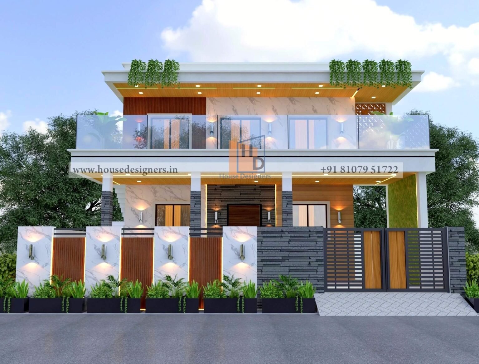india's best front elevation design for buildings